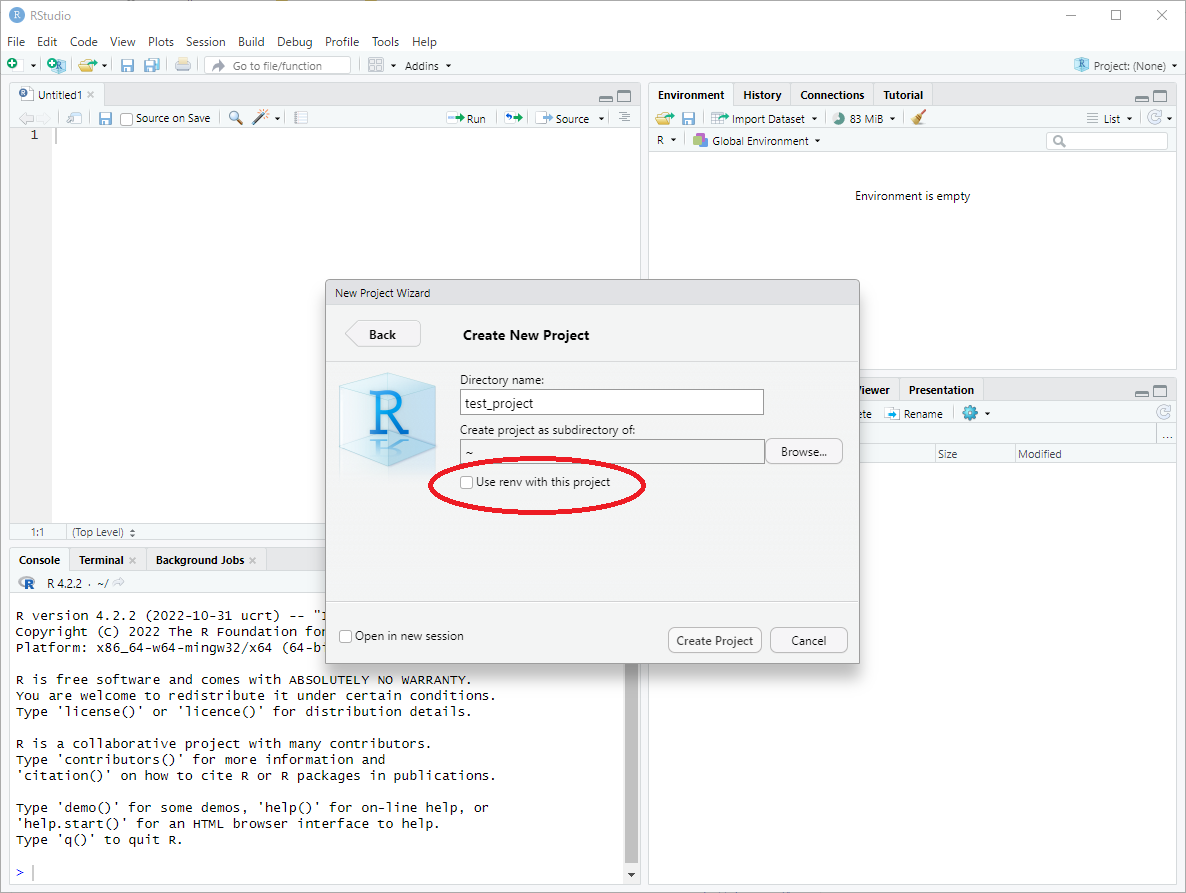 【R】Projectとrenvを使って手軽に分析環境を保存する | ううら.site